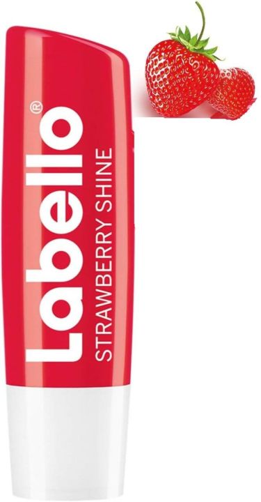LABELLO Lip Care, Moisturizing str8 Lip Balm, Strawberry Shine | Daraz.lk