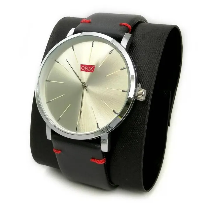ORIX Men’s Leather Watch | Daraz.lk