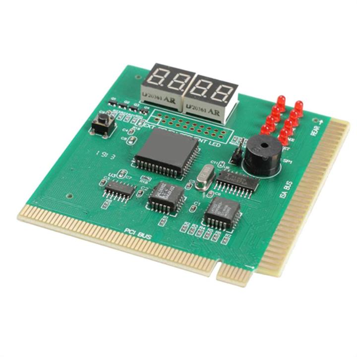 4-Digit LCD Display PC Analyzer Diagnostic Card Motherboard Post Tester ...