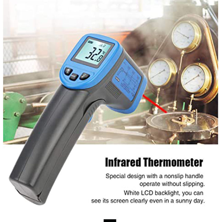 Laser Digital Tachometer None Contact Speedometer Rpm Meter LCD RPM ...