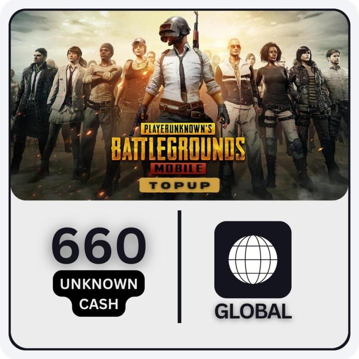 PubG | 660 UC | Gift Codes | Daraz.lk