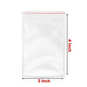 Zip Lock Plastic Transparent Packet Zipper Poly Clear Plastic Bags Re ...
