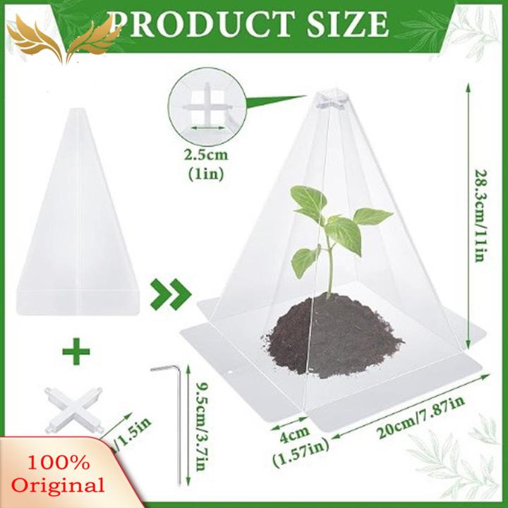 SuperRide Plant Cloche Portable Mini Greenhouse Plant Protector with ...