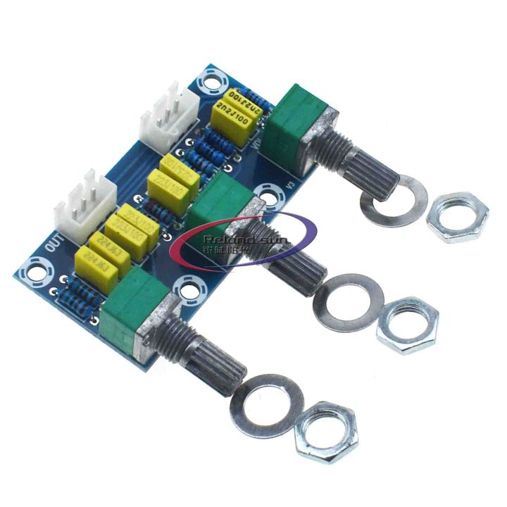 XH-M802 Passive Tone Board Amplifier Preamp Module Low High Sound ...