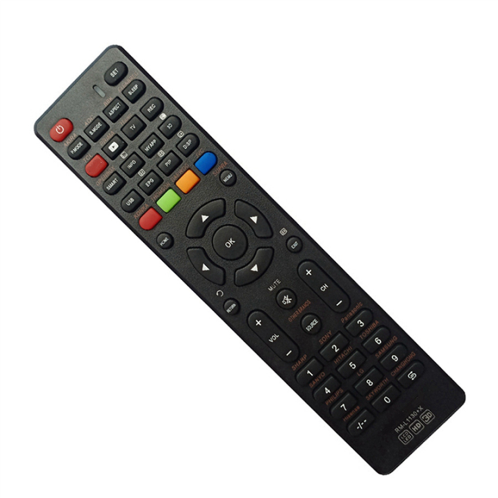 2X Rm-L1130 +X TV Remote Control Universal for Akira Elenbreg Prima ...