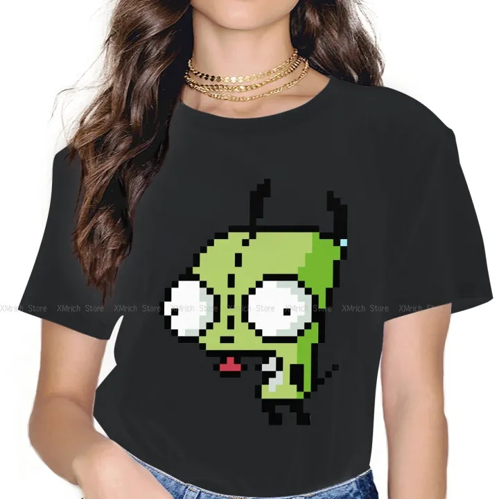 Scoop Women Tshirts ZIM Invader ZIM Dib Membrane Grunge Vintage Female ...