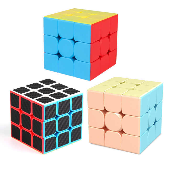 Rubik's Magic Cube - 3x3x3 - Smooth Speed Cube QIYI Cube 5.6cm Rubics ...