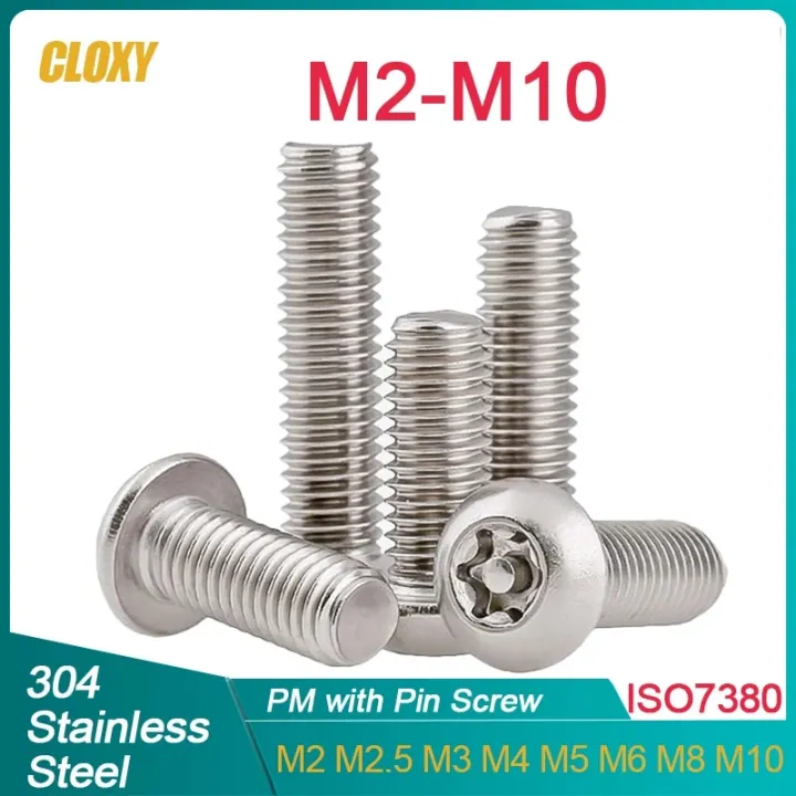 Inspection Tools304 Stainless Steel M2 M3 M4 M5 M6 M8 M10 Six Lobe Torx ...