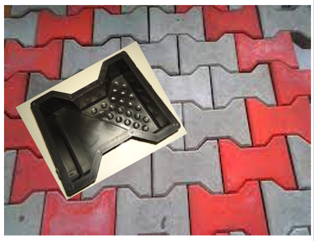 Interlock Mould , Stone Mould , Plastic Mould 5 Pcs | Daraz.lk