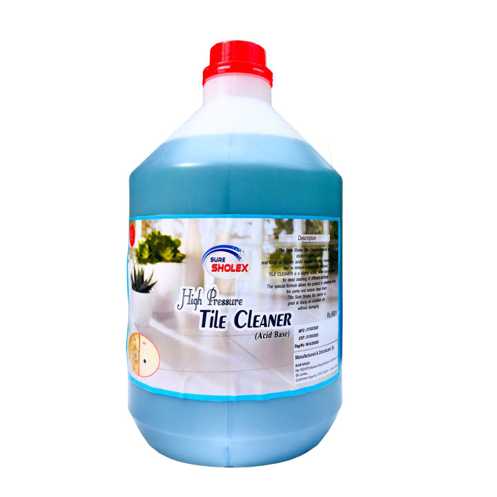 Tile Cleaner 4L (Acid Base) | Daraz.lk