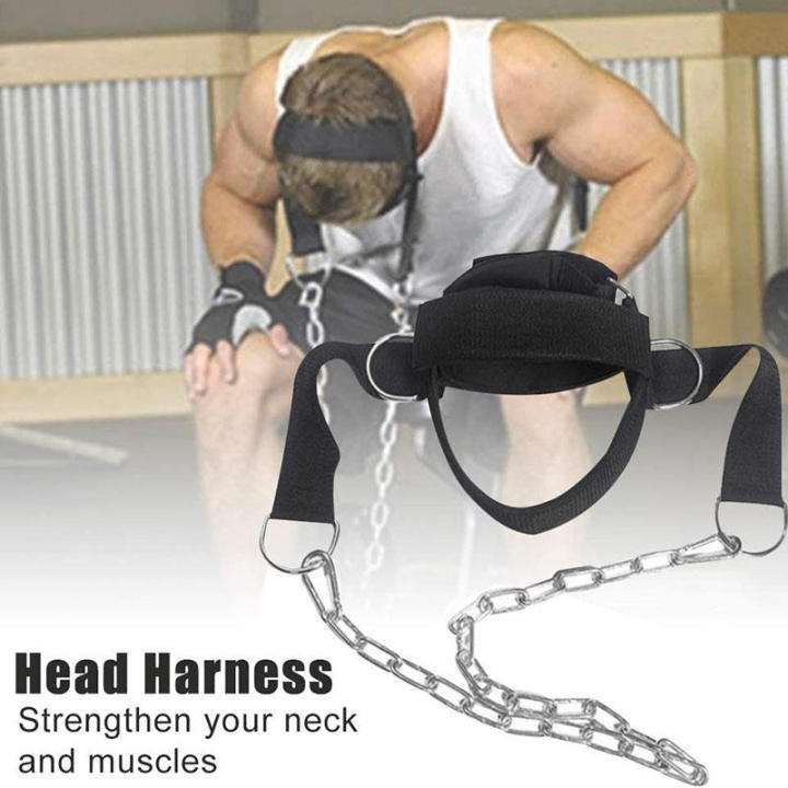 Neck Muscle Power Training Gym Fitness Weight Bearing Cap Adjustable ...