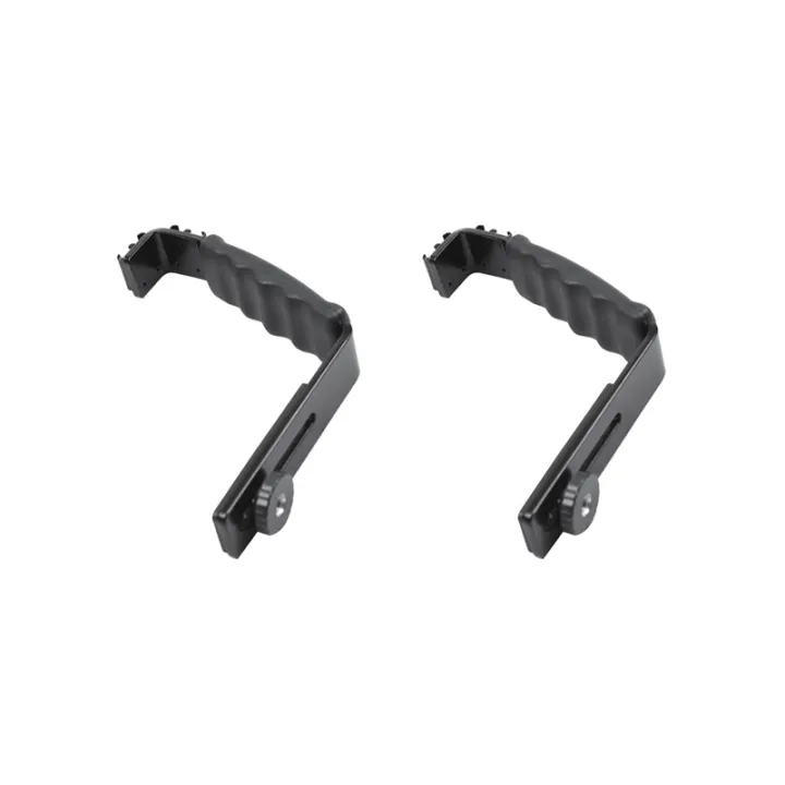 2X Photo Flash Video Camera Grip Handle L Handle with 2 Standard Side ...