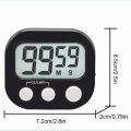Small Size Magnetic Back Digital Timer Minute Second Count Up Classroom Timer ON/Off Switch ...
