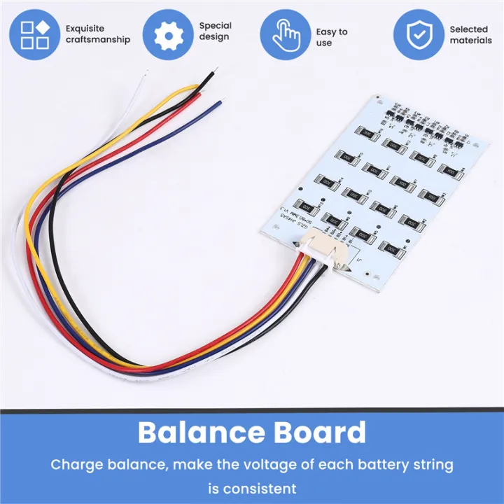 2S 3S 4S 500MA Balance Board Lithium Battery Balancer | Daraz.lk