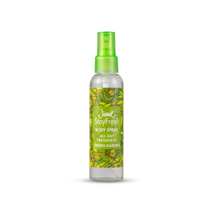 Janet Stay Fresh Body Spray - Green Garden | Daraz.lk