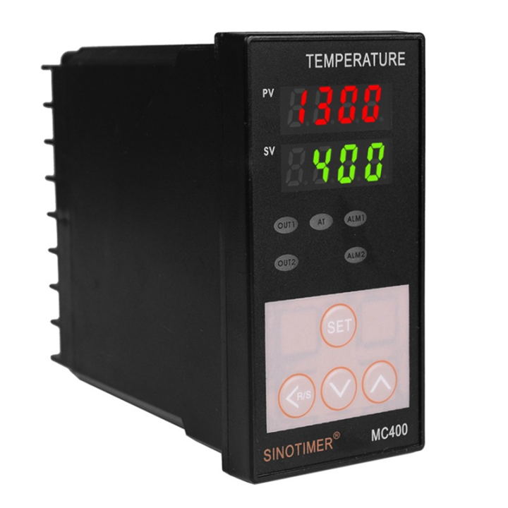 SINOTIMER MC400 Universal Input Short Shell PID Intelligent Temperature Control 220V Temperature ...