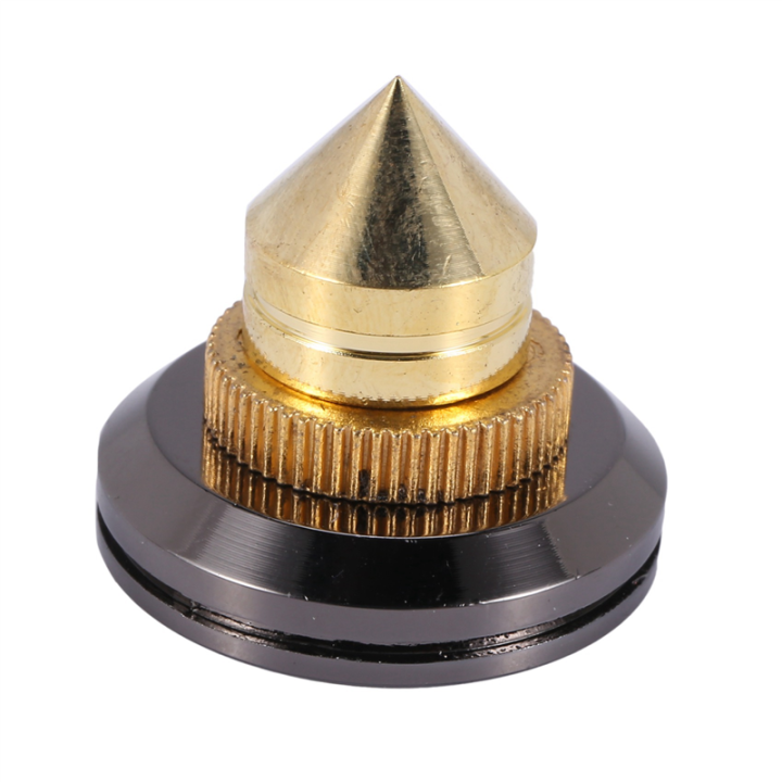 32 Set Golden-Plated Speaker Spikes, Speaker Stands CD Audio Subwoofer ...