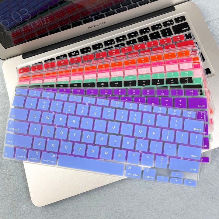 (Order message color) EU -Enter Laptop Keyboard Cover For Macbook Air ...