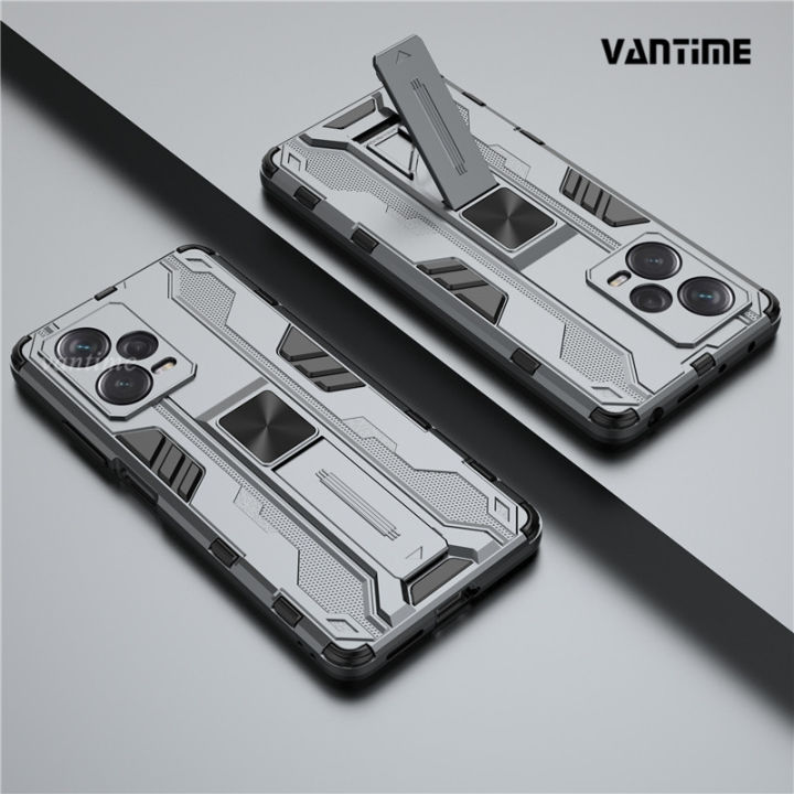 Vantime for Xiaomi Redmi Note 12 Pro+ / Note 12 Pro Plus 5G Case Kickstand Camera Lens Protect ...