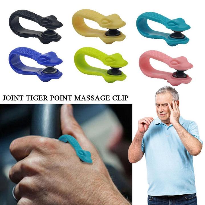 Finger Joint Tiger Point Massage Clip Acupressure Clip Hand Meridian ...