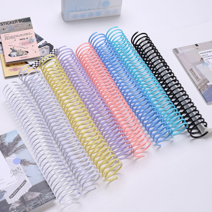 10pcs A4 A5 B5 Detachable Buckle Loose-Leaf Binding Strip 30-Hole Hole ...
