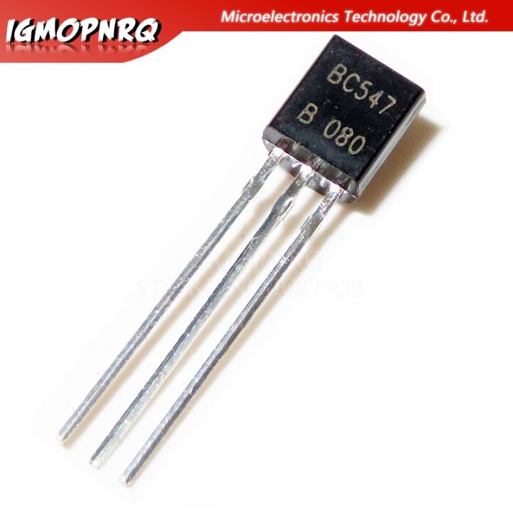 【Hengli jewelry story】100pcs BC547B BC547 TO-92 Bipolar Transistors - BJT NPN 45V original ...