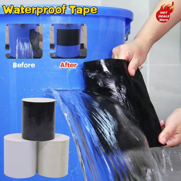 Waterproof Super Fix Tape Flexible Seal Adhesive Rubberized Sealing ...