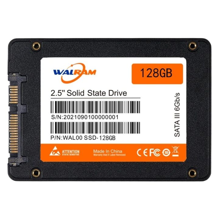 WALRAM SATA SSD Hard 128GB, 256 GB, 1TB Solid State Hard Drive with ...