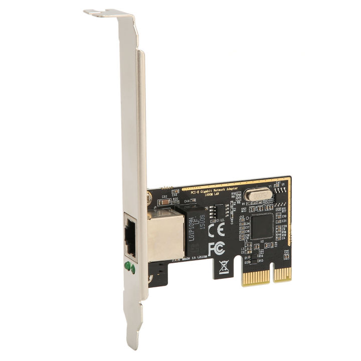 PCIE Ethernet Adapter PCIE Gigabit Card Sturdy Easy Installation 12cm ...