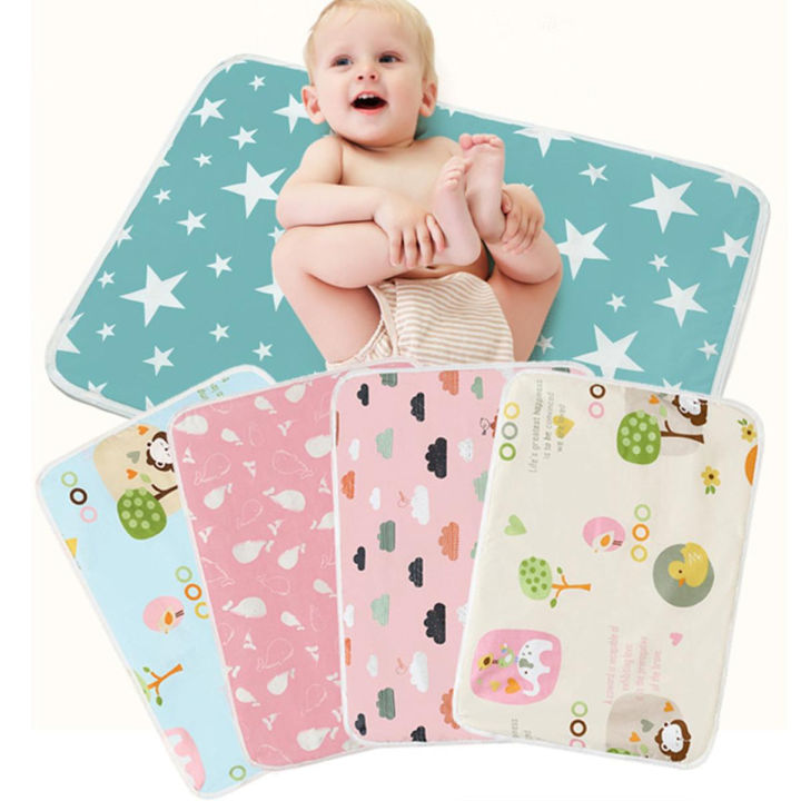 【Tento】3 Pcs Infant Baby Diaper Changing Mat Bed Protector Waterproof ...
