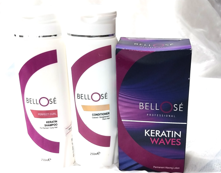 Bellose Keratin Waves Permanent Waving Lotion Professional Salon Use ...
