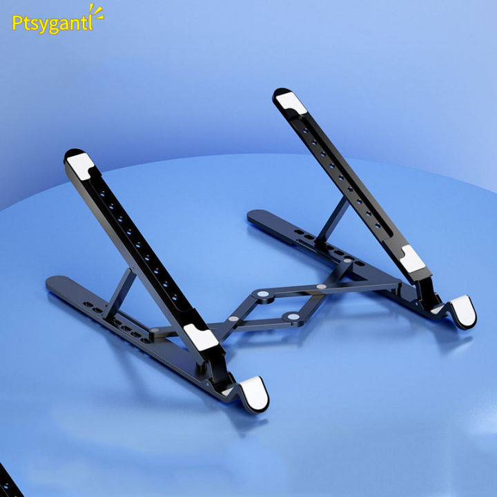 Ptsygantl Foldable Laptop Holder Stand Cooling Pad Table Bracket With ...