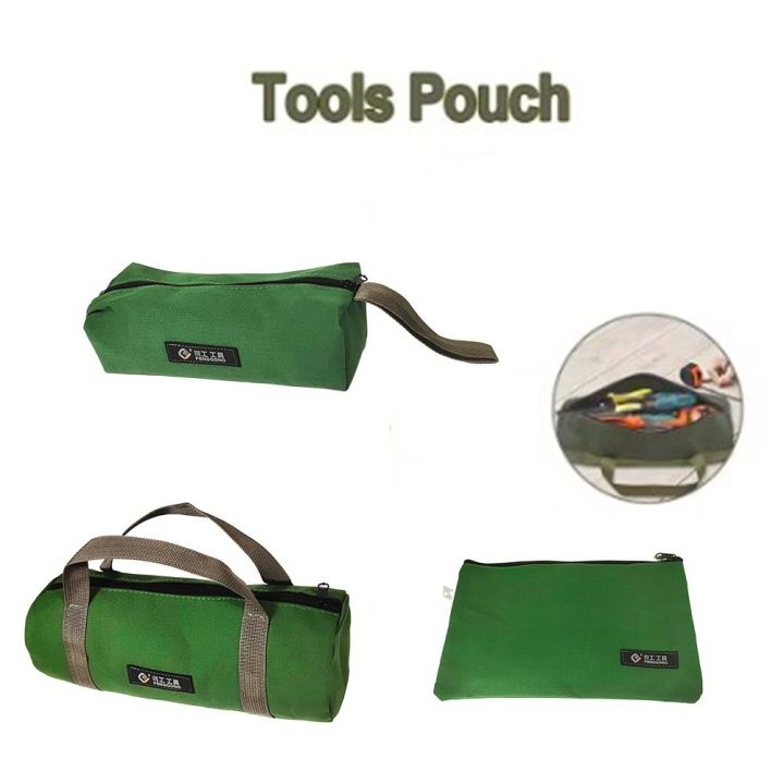 Multifunction Grab Bag Thick Canvas Pouch Storage Case Electrical Tool ...