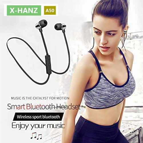 X-HANZ A50 Magnetic True Wireless Stereo 5.0 Bluetooth Earphone With Mic | Daraz.lk
