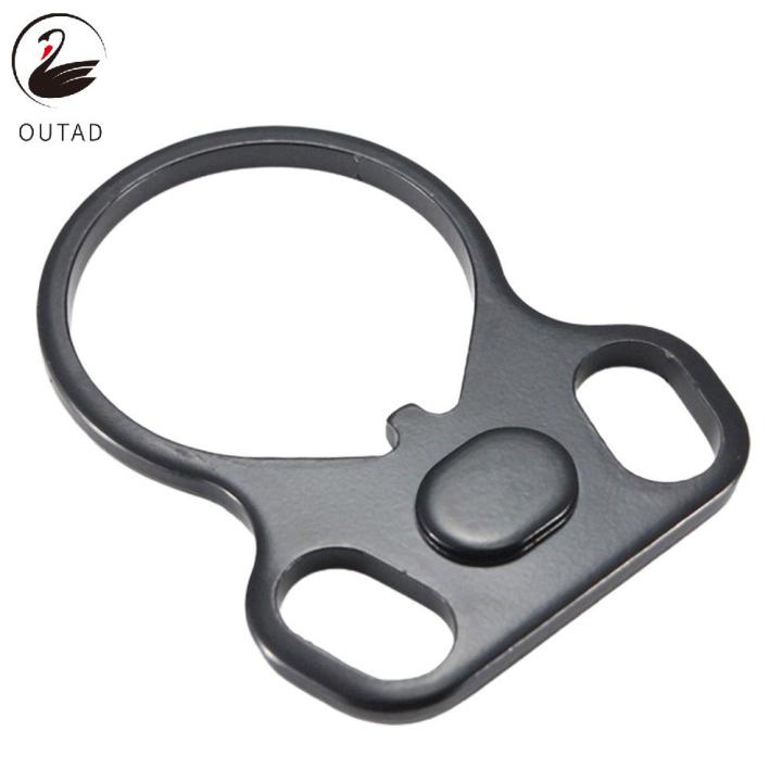 Flat-bottomed Double Loop Strap Ring Piece Fixed Strap Rope Connection ...