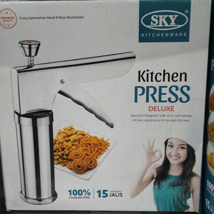 Kitchen Press with 15 Different Types of Jalies | Daraz.lk