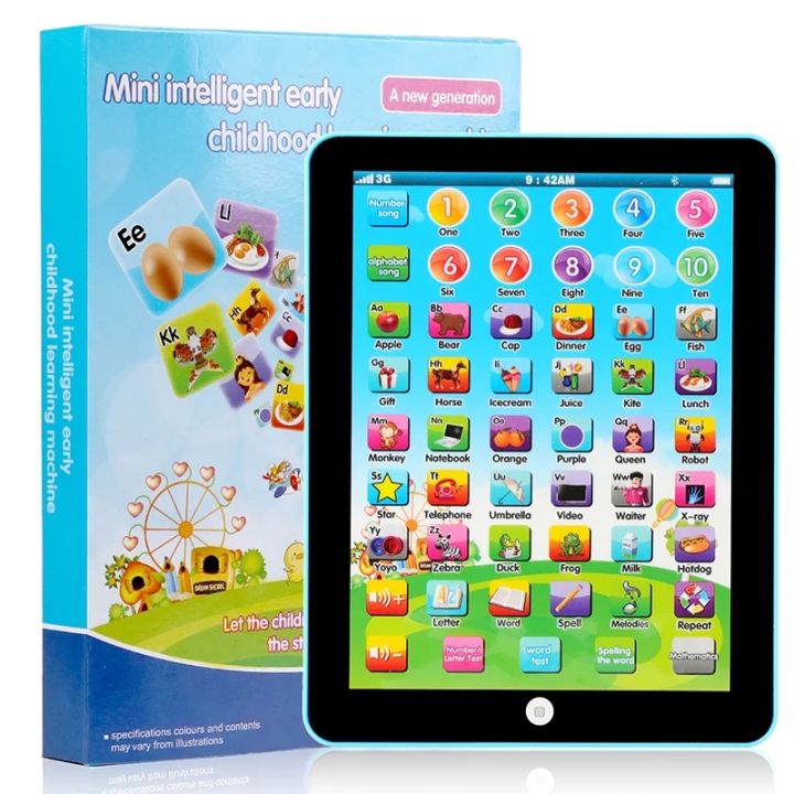 Kids' Learning Pad English Chinese Preschool Early Educational Tablet ...