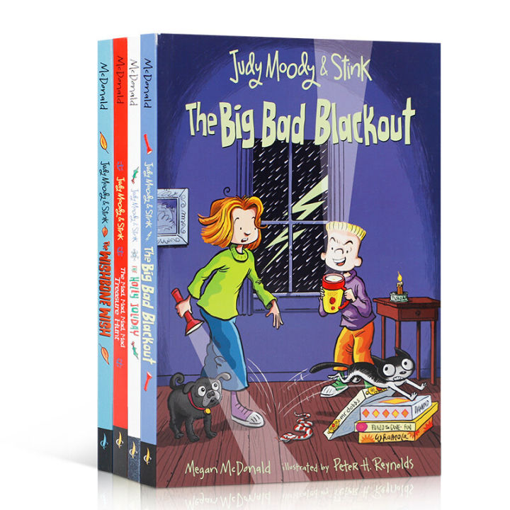 English Original Judy Moody and Stink Judy - Moody and Stinky Series 4 ...