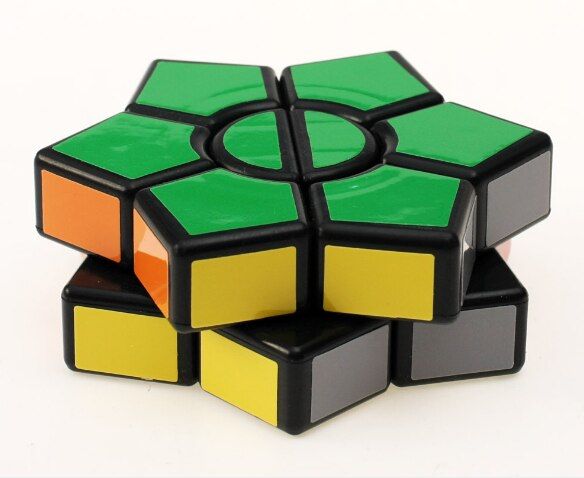2-Layers Hexagonal Speed Stress Cube Educational for Kids Adults Brain ...
