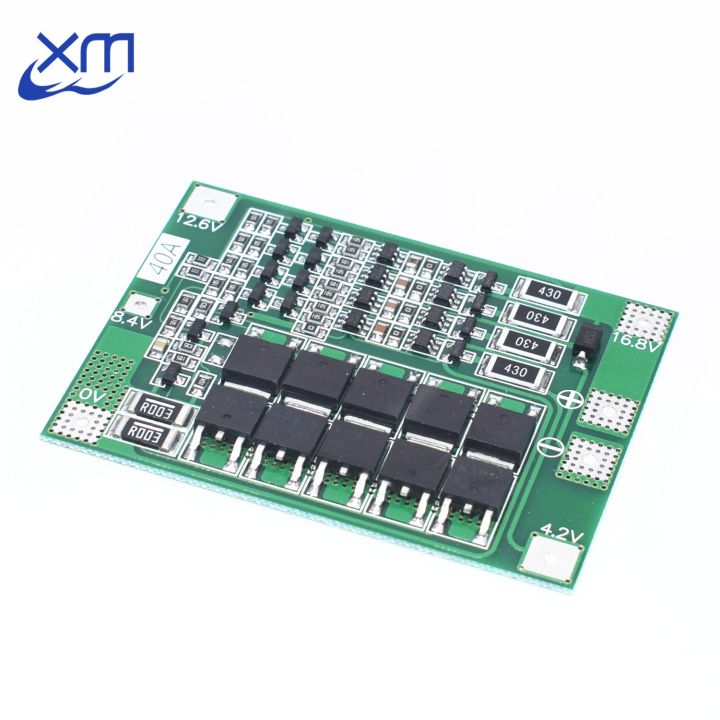 【KAMDSS015】4S 40A Li-ion Lithium Battery 18650 Charger PCB BMS Protection Board with Balance For ...