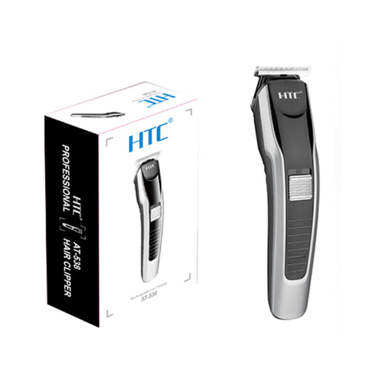 HTC AT-538 Rechargeable Hair and Beard Trimmer For Men | Daraz.lk
