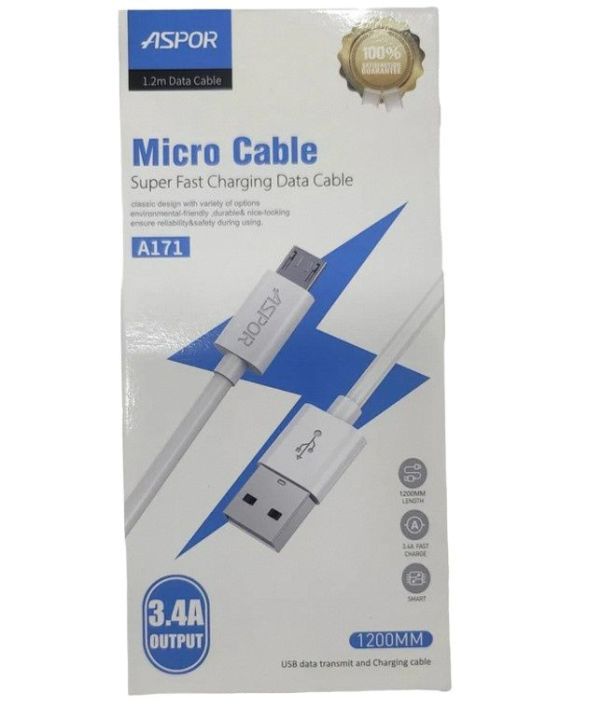 Aspor A171 Micro Data Cable 1.2M | Daraz.lk