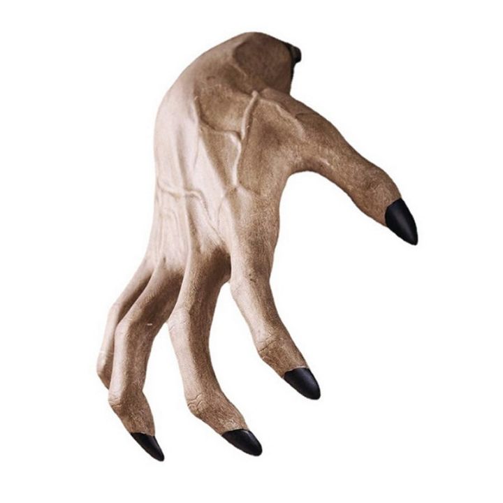 【wenfangdianpu】Demon Hand Claw Demon Eye Arm Wall Resin Funny Ghost ...