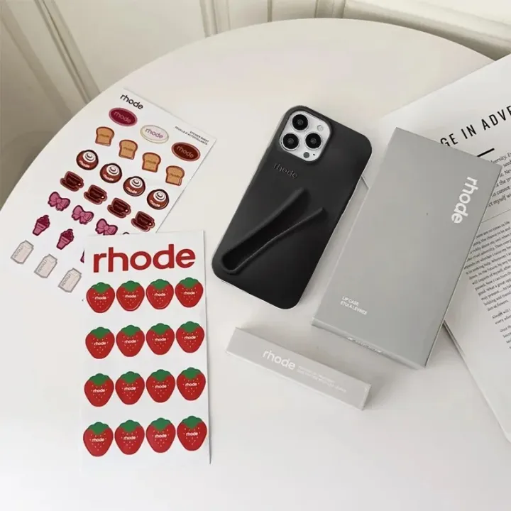 Original Rhode Portable Lip Bracket Case For IPhone16E 15 14 Plus 13 12 ...