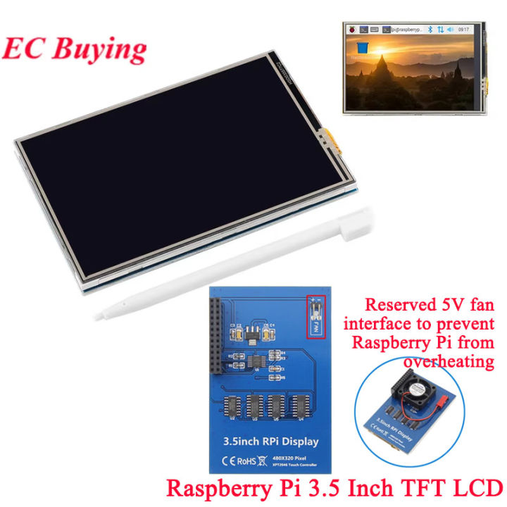 3.5 Inch 3.5" TFT LCD Touch Screen Display Module 320x240 ILI9486 ...