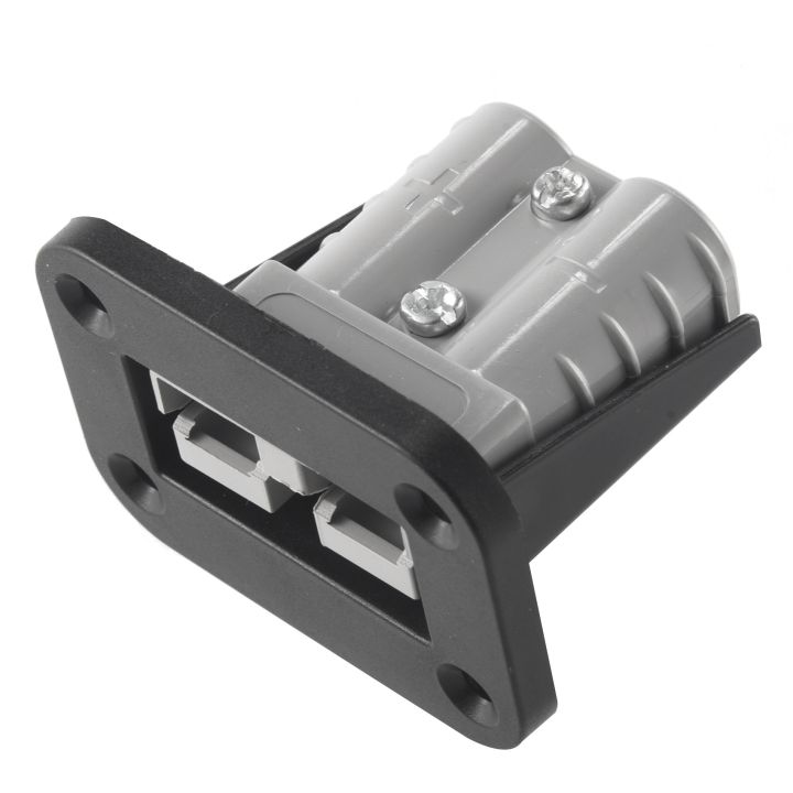 Flush Mount 50 Amp for Anderson Plug Bracket Panel Cover for Boat Truck ...