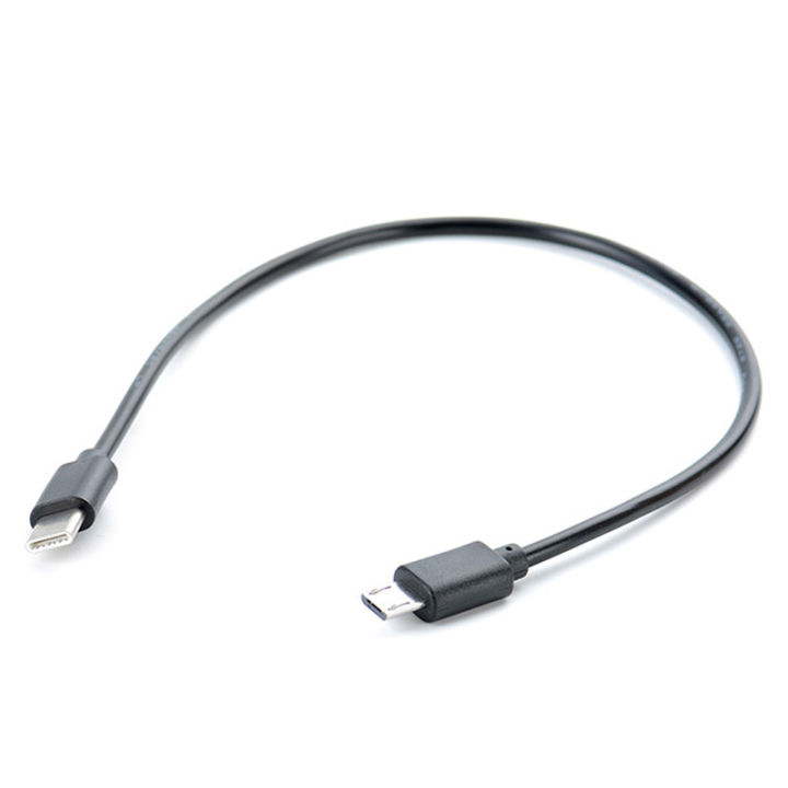 1pc USB Type C Male To Micro USB 5 Pin B Male Plug Converter OTG ...