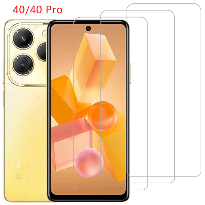 NEW tempered glass phone case for infinix hot 40 pro back cover on ...