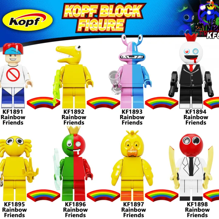 【PrismPlace】Compatible with LEGO Rainbow Friends Park Building Blocks ...