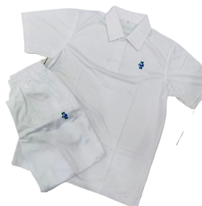 Cricket Full Kit Dress White With Bottom | Daraz.lk